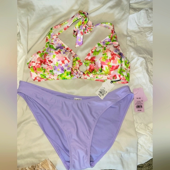 wild fable | Swim | Wild Fable Xl Bikin Fullfigure Floral Print ...